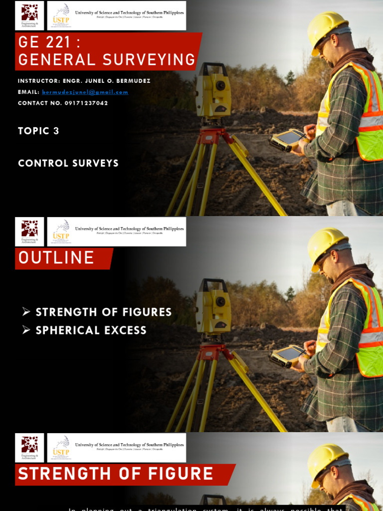 3.1. Control Survey | PDF | Triangle | Sphere