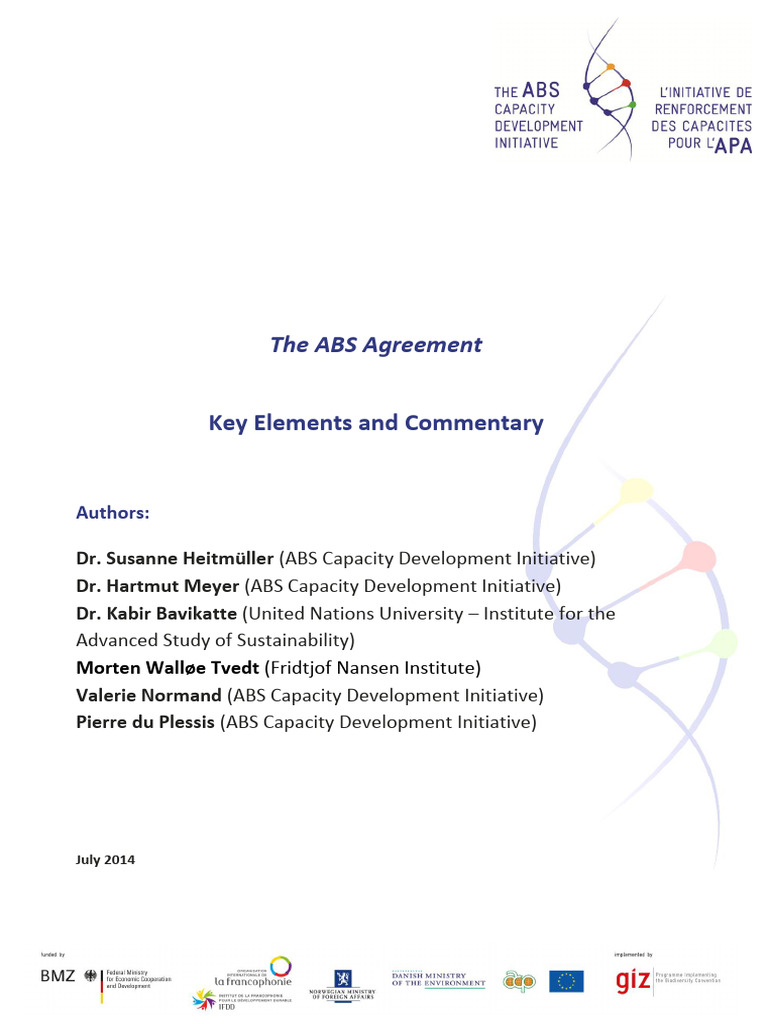 Key Elements of ABS Agreements Explained | PDF | Intellectual Property ...