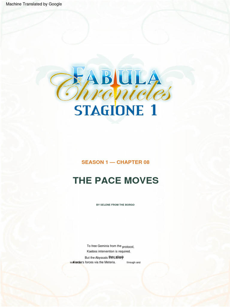 FChS1C08 La Pece Si Muove EN | PDF