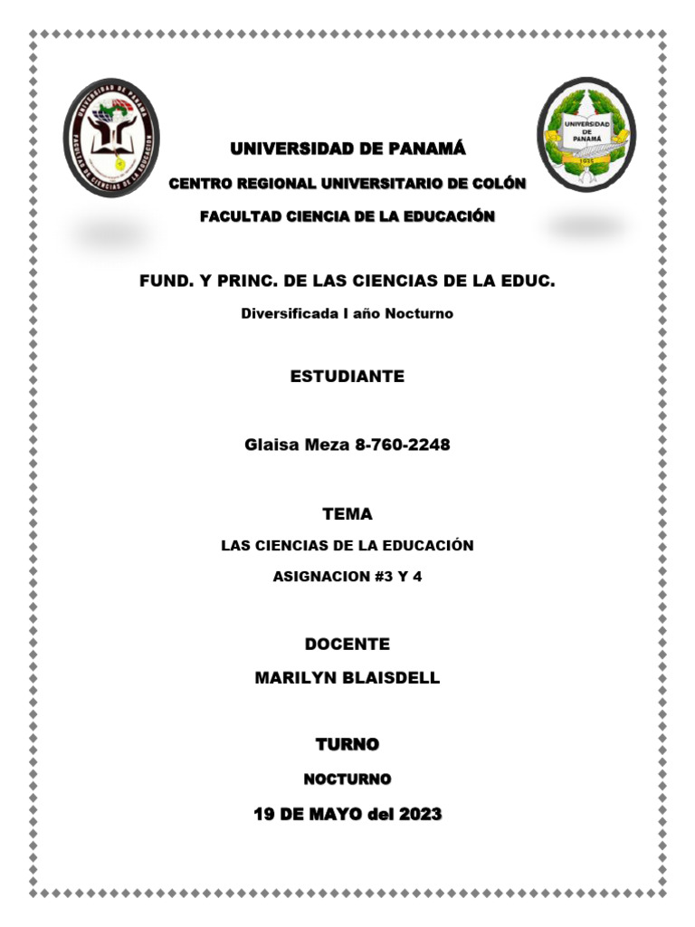 Tarea 3 y 4 | PDF | Evaluación | Enseñando