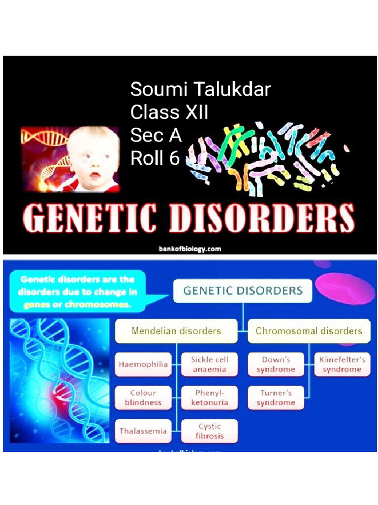 Genetic Disorders | PDF