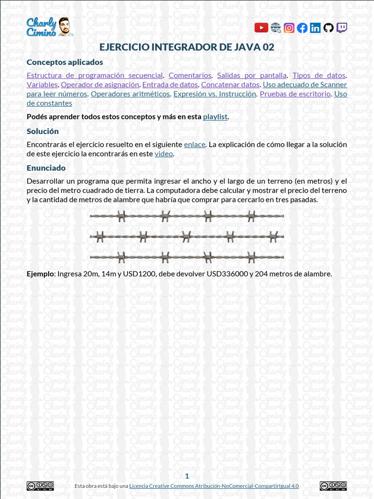 Ejercicio Integrador Java 02 | PDF