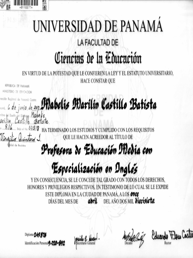 DIPLOMAS DE PROFESORADO | PDF