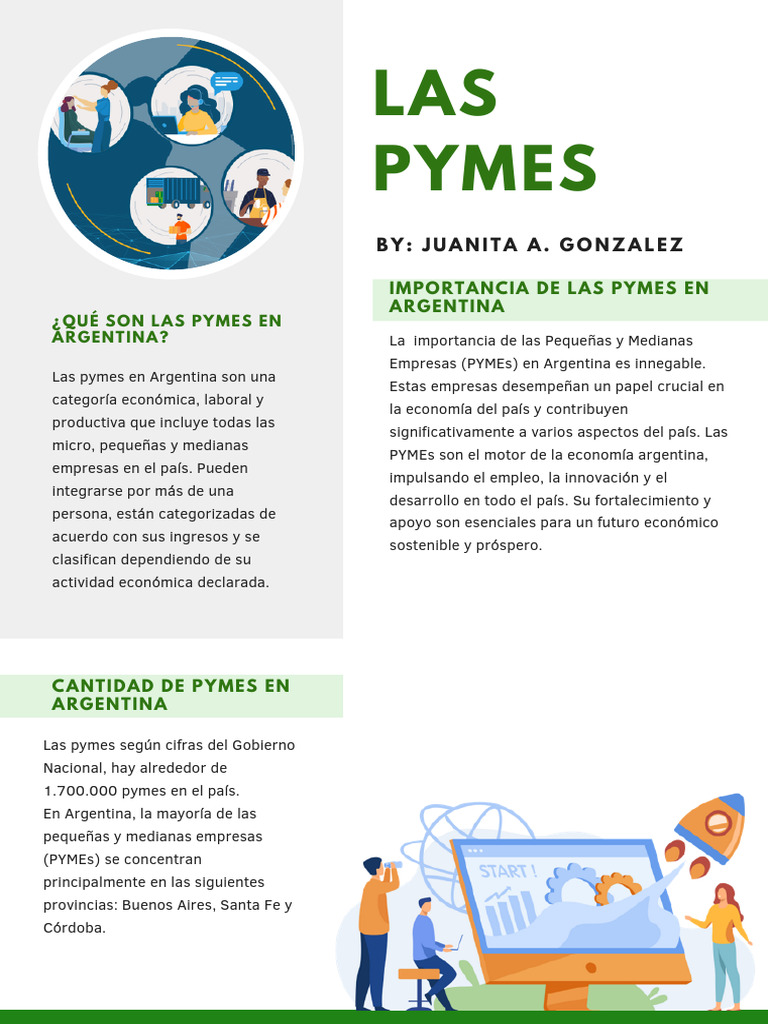 Las Pymes | PDF | Pequeñas y medianas empresas | Empleo