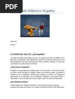 Características del Baile Toro Mambo | PDF