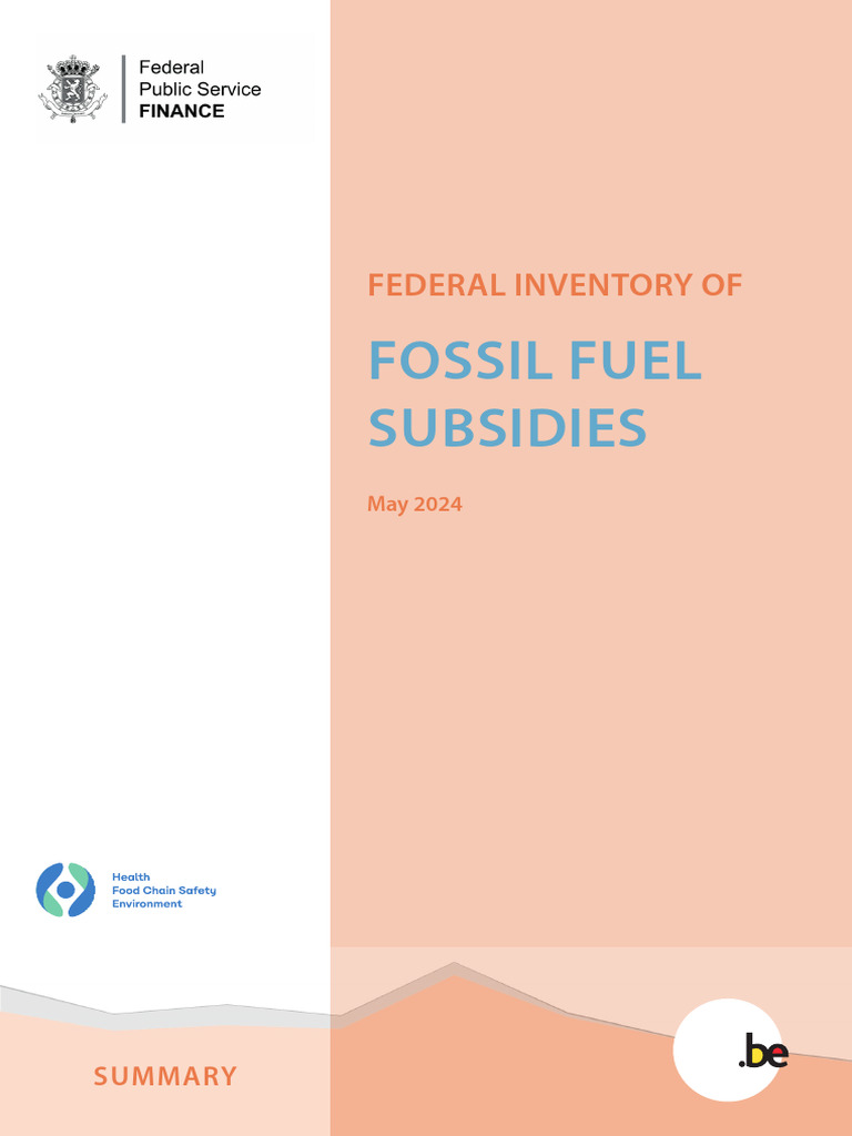 Federal Inventory of Fossil Fuel Subsidies (Summary - 2024) | PDF | Taxes | Subsidy