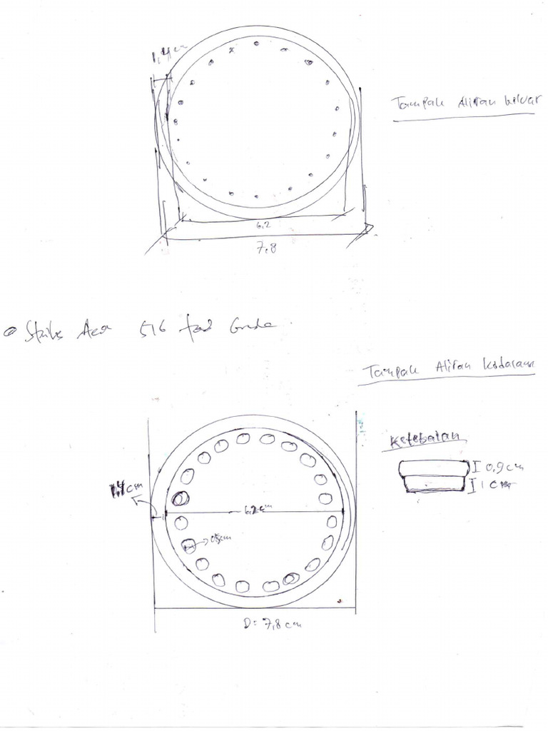 Sketsa Extruder | PDF