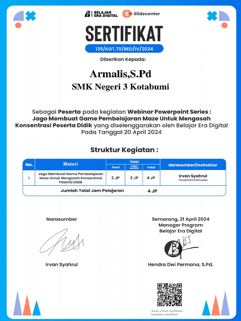 Webinar Armalis | PDF