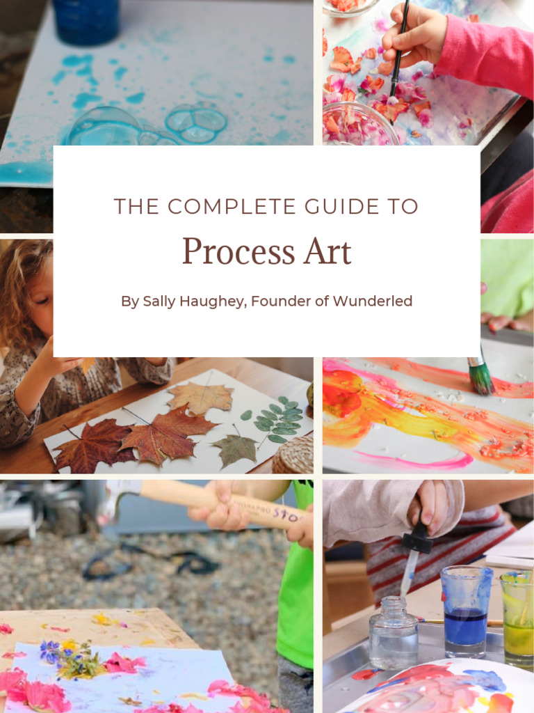 Understanding Process Art in Education | PDF | Pastel | Paint