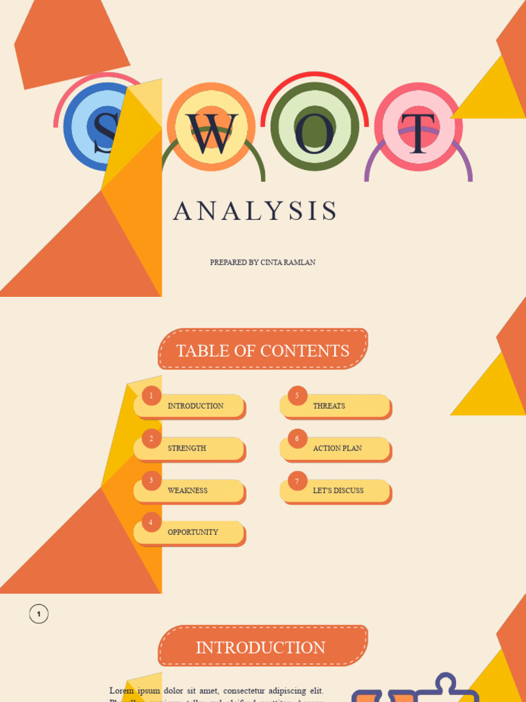 SWOT Analysis for Educational Institution | PDF