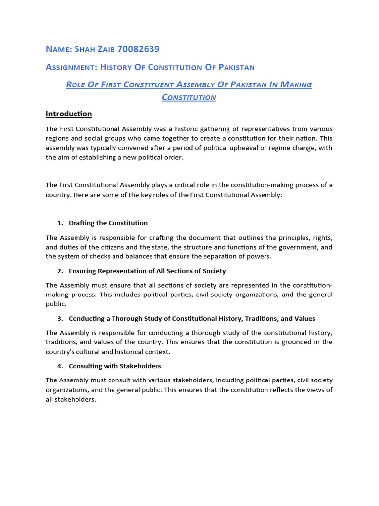 History of Constitution | PDF | Constitution | Democracy