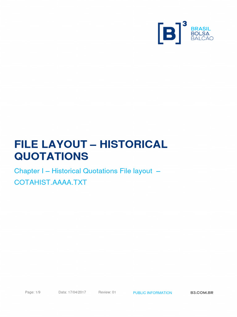 HistoricalQuotations_B3 | PDF | Computer File | Text File