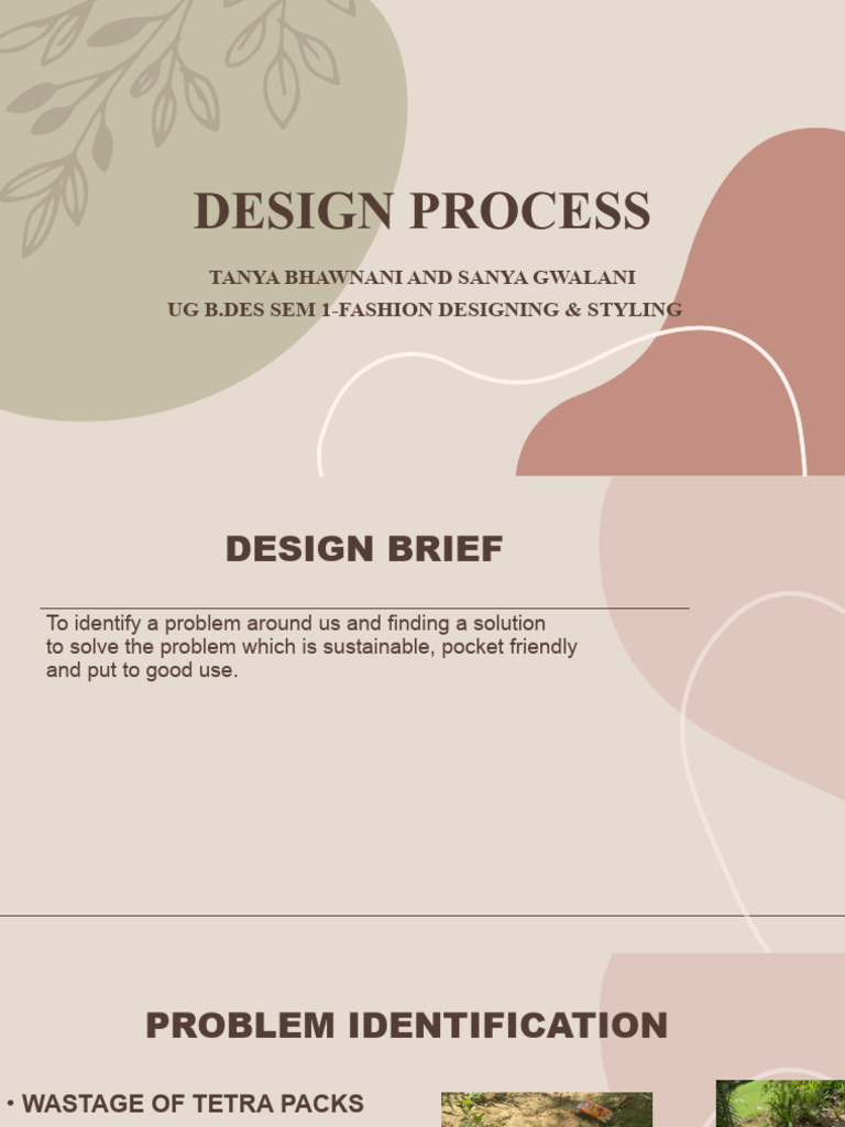 Design Process | PDF