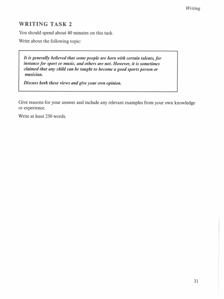 Writing Task 2 | PDF