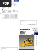 Komatsu D85 Dozer Specifications & Features | PDF | Manual Transmission ...