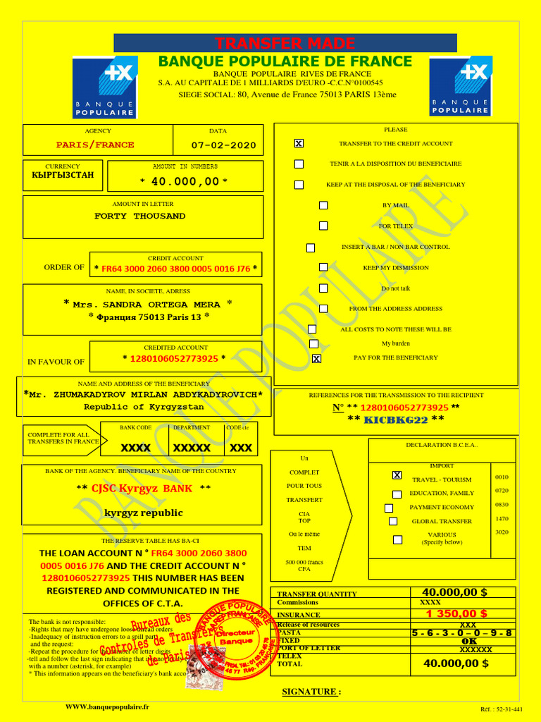 Virement New4 | PDF | Service Industries | Financial Services