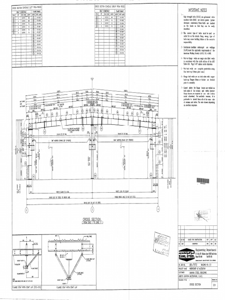 Cross Section With Crane View | PDF
