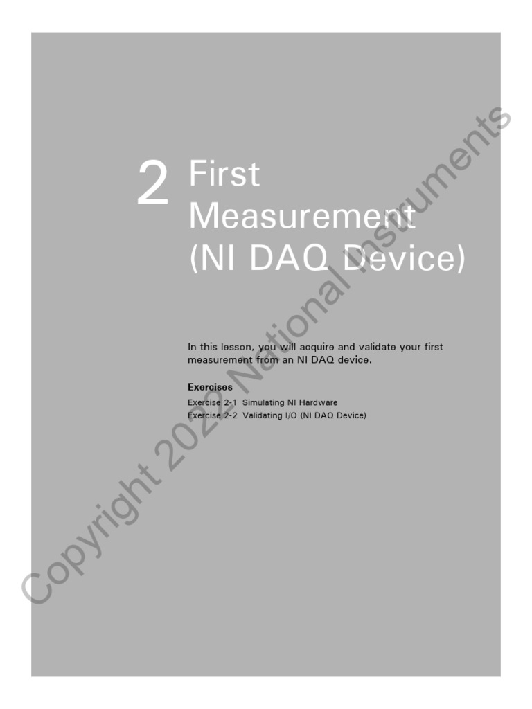 Uyompvrt9q78-LV Core1ExerciseGuide Watermarked | PDF | Input/Output | Data Acquisition