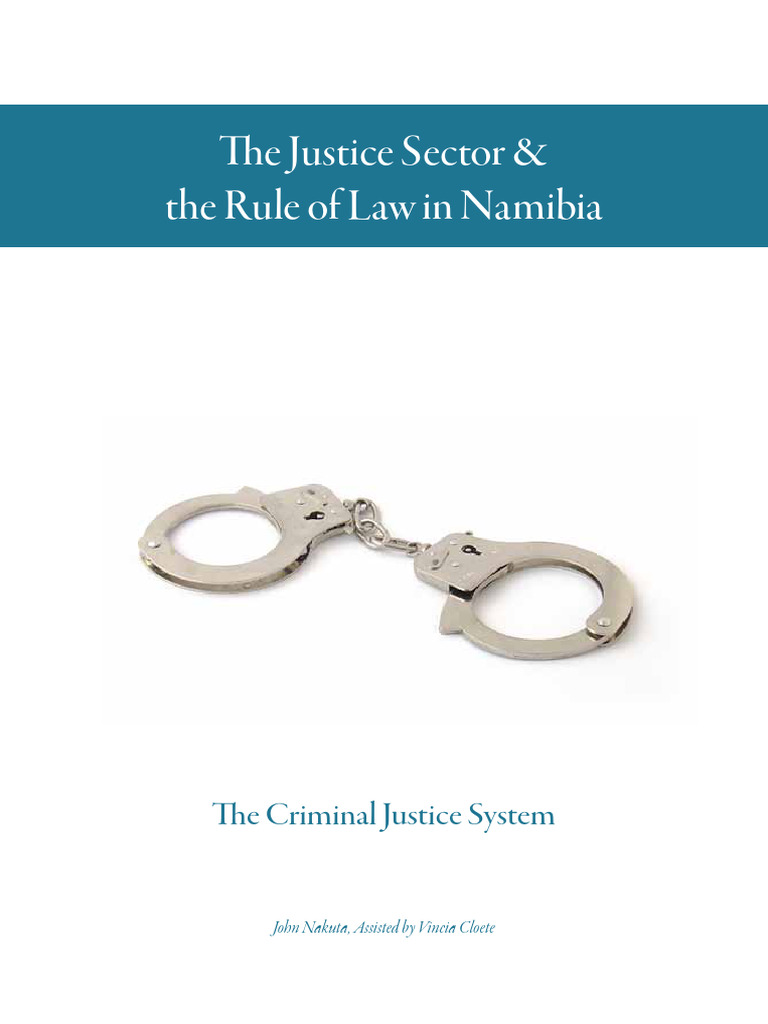 Criminal Justice System Namibia | Download Free PDF | Prosecutor | Police