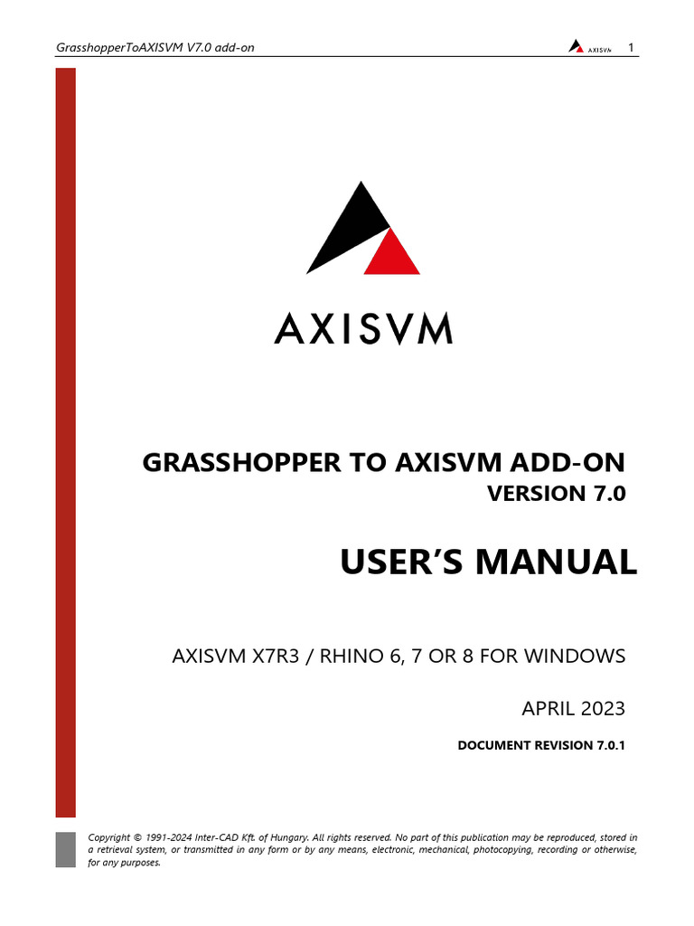 Axis Grasshopper Addon | PDF | Parameter (Computer Programming) | Mathematical Optimization