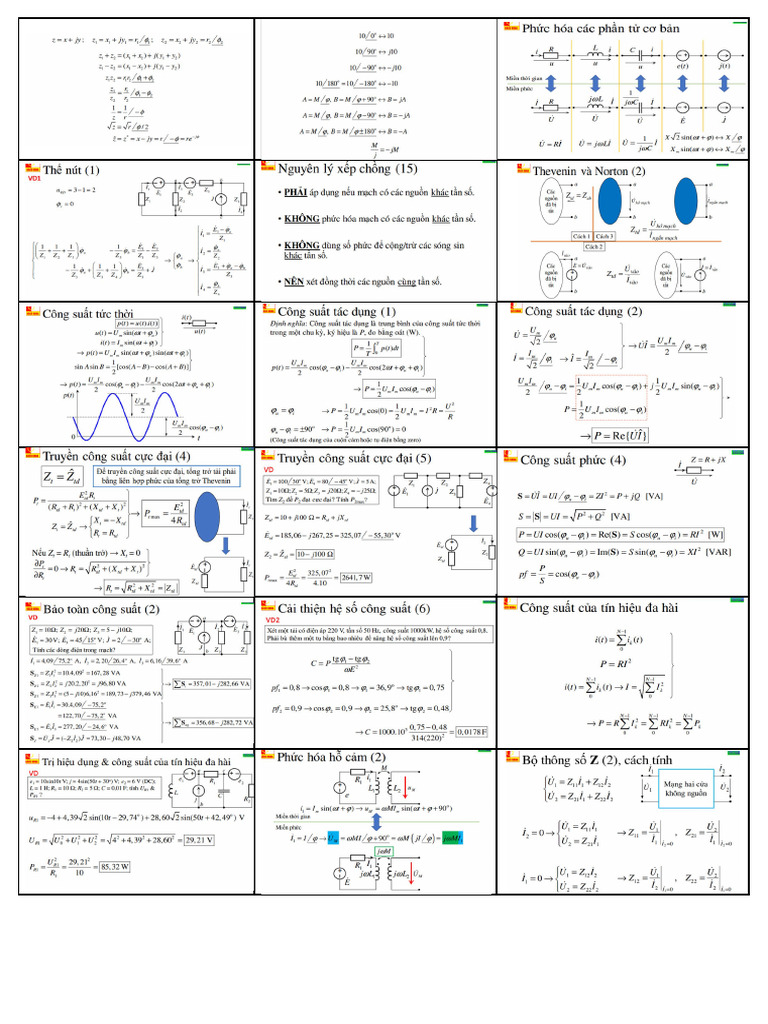 Tong Hop Cuoi Ky Mach 1 | PDF
