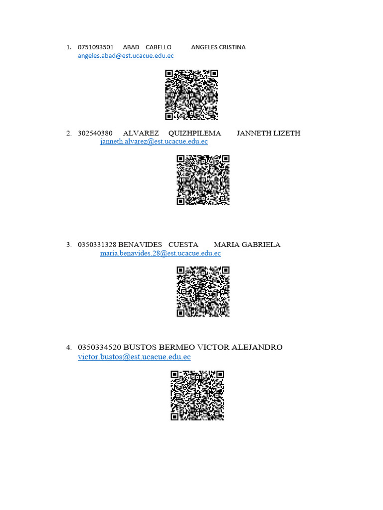 Codigos QR | PDF