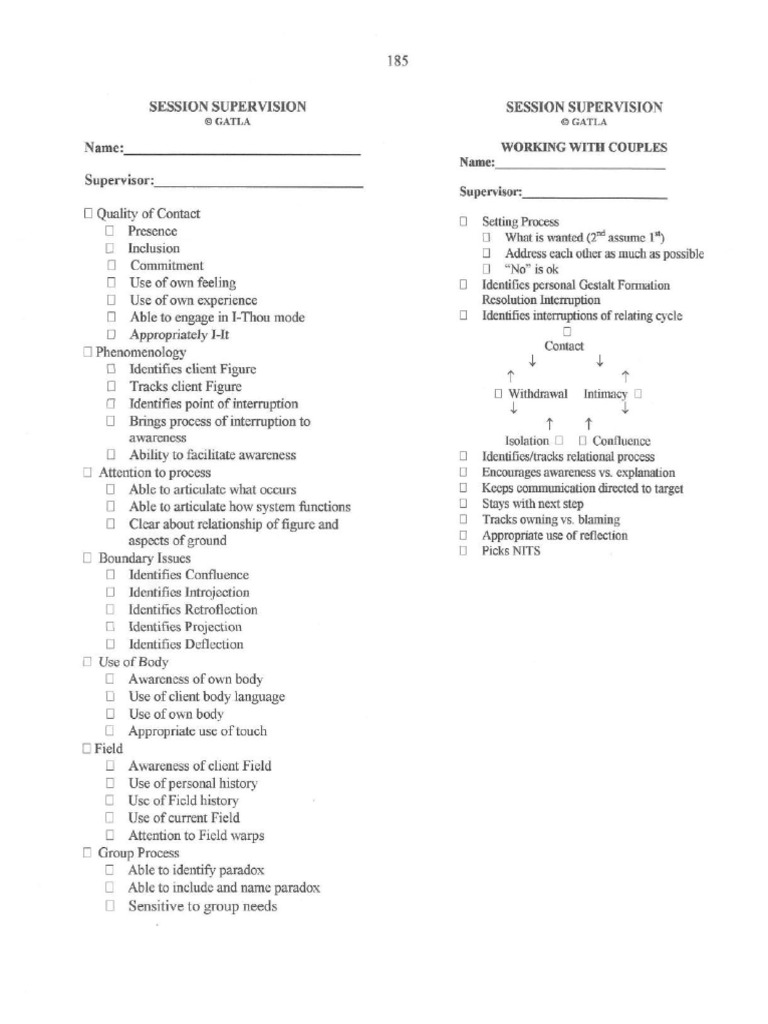 Worksheets For Working With Couples | PDF