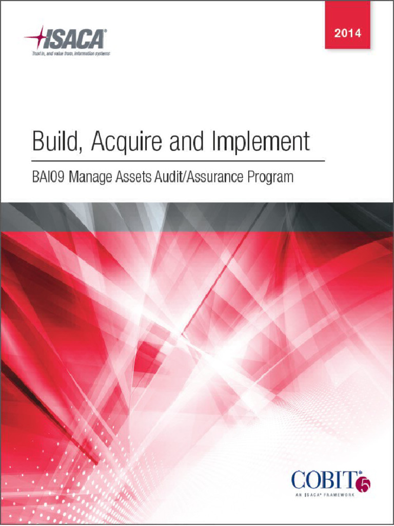 BAI09 Manage Assets Audit Assurance Program Icq Eng 1014 | PDF | Audit | Goal