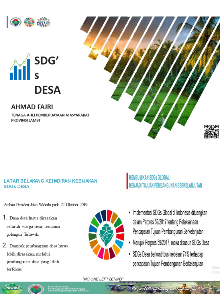 SDG's DESA | PDF