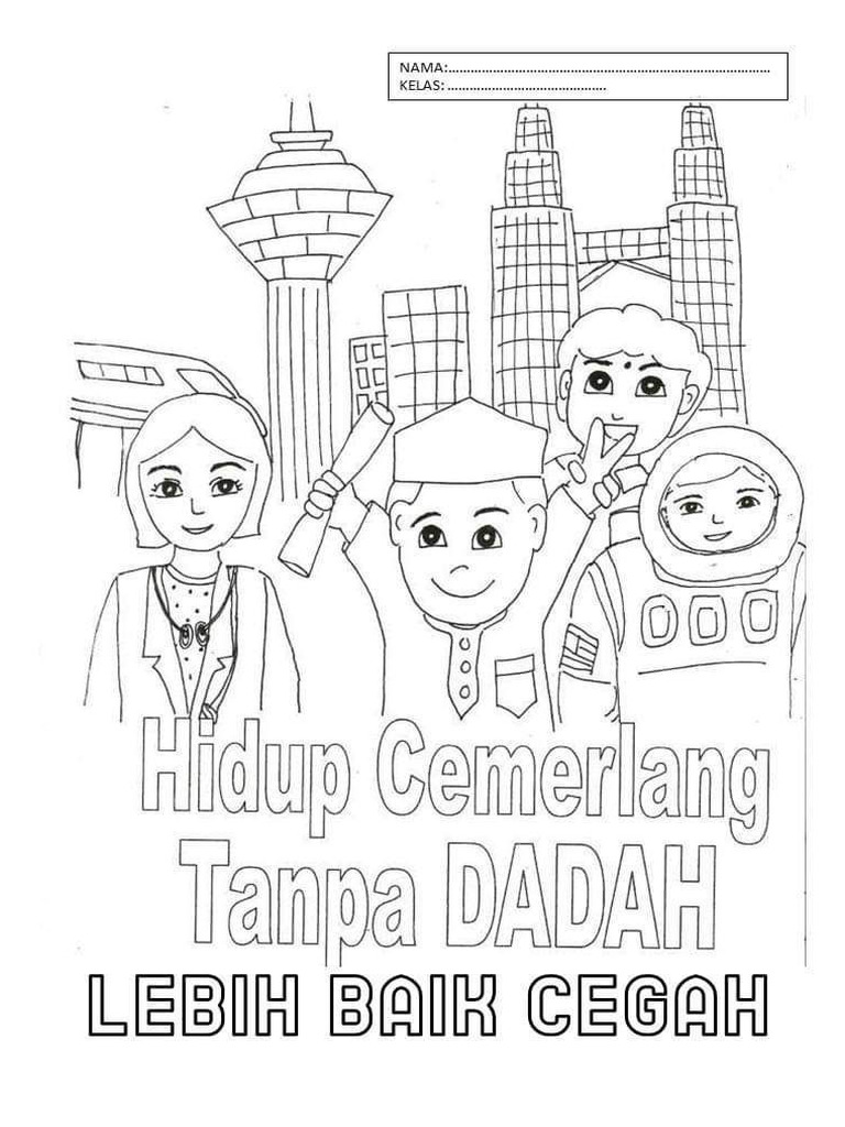 Mewarna Poster Anti Dadah | PDF