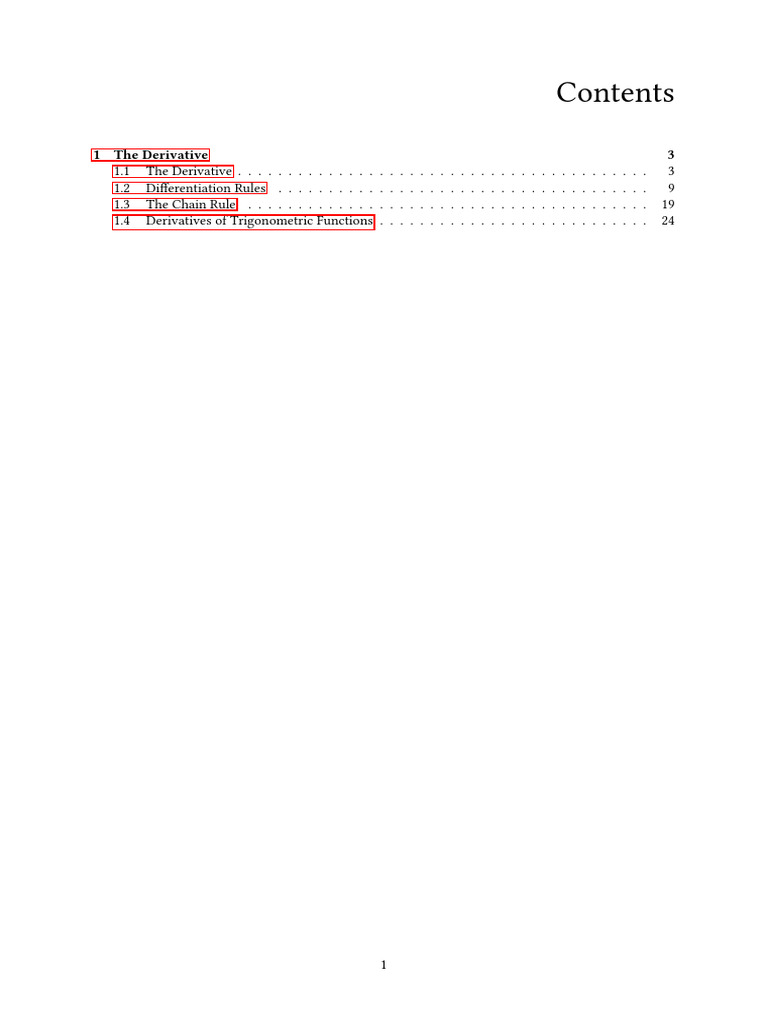 Calculus Rulesof Differentiation | PDF | Derivative | Slope