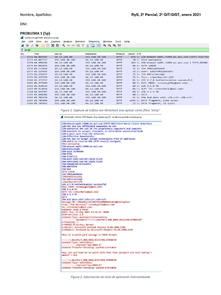 RyS 2P 20 21 Problema TCP Sinsolucion | Descargar gratis PDF | Protocolo de Control de ...