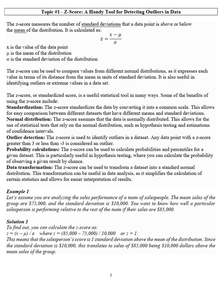 007 Z-Score - Text-Classification - TF-IDF - Unlocked | PDF | Standard ...