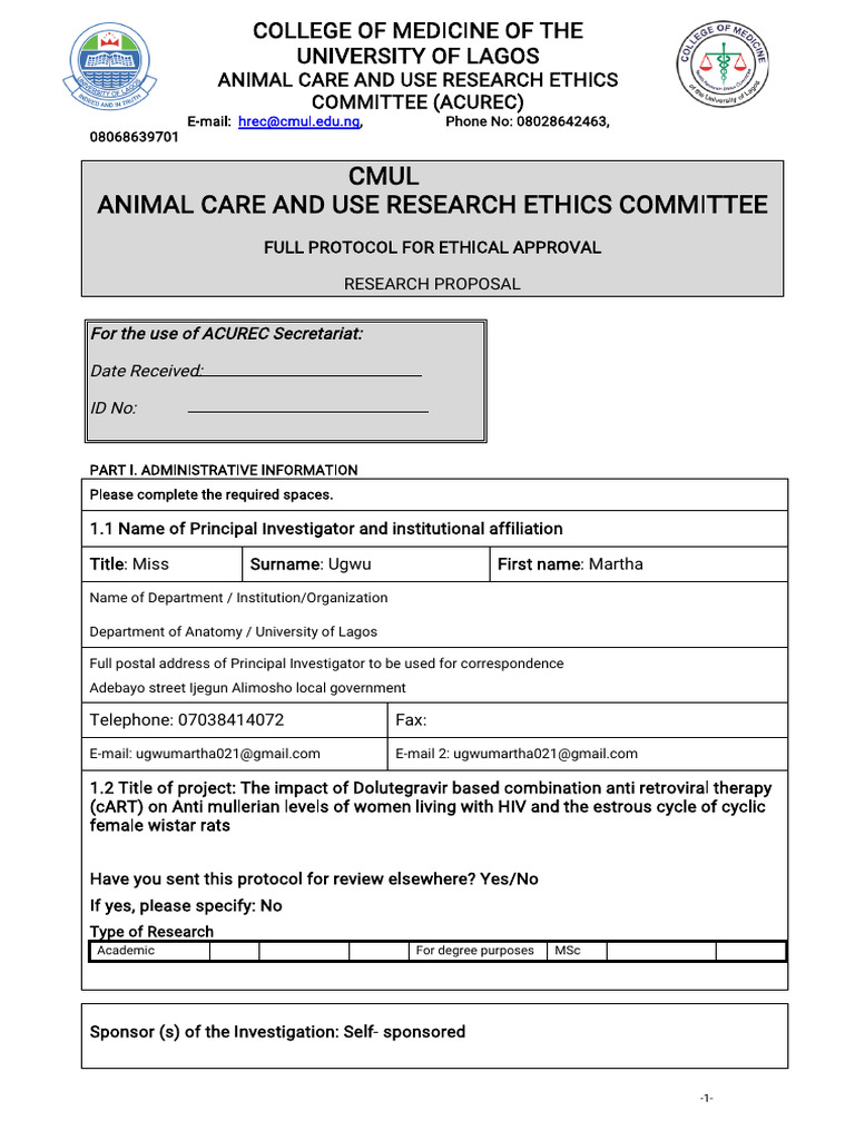 Cmul Acurec Full Protocol Corrected Copy | Download Free PDF | Ovary ...