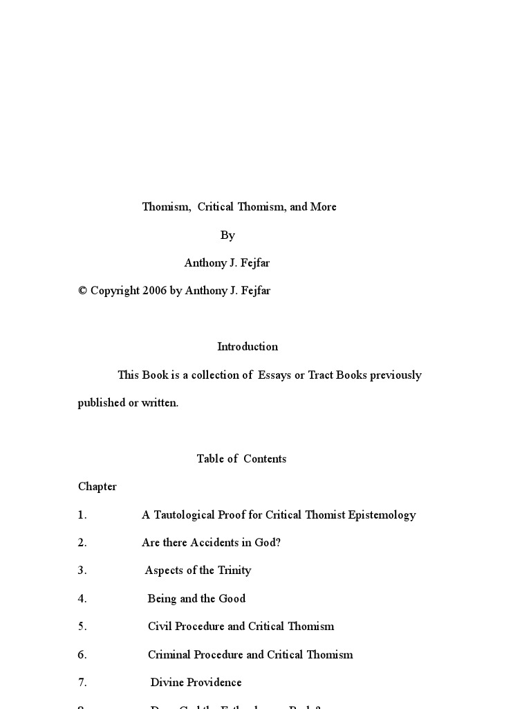 Thomism, Critical Thomism, and More (book) | Thomism | Thomas Aquinas ...