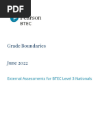 Grade Boundaries June 2024 Btec Tech Awards | PDF | Qualifications ...