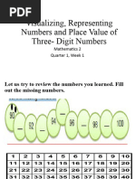Grade 3 Place and Face Value Worksheets | PDF