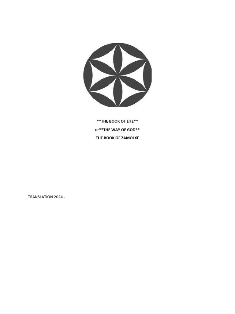 The Book of Zamolxe | PDF | Ishmael | Abraham