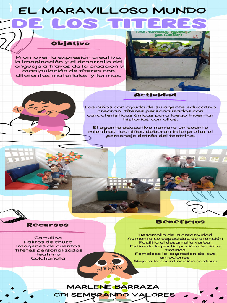 Infografía titeres | PDF