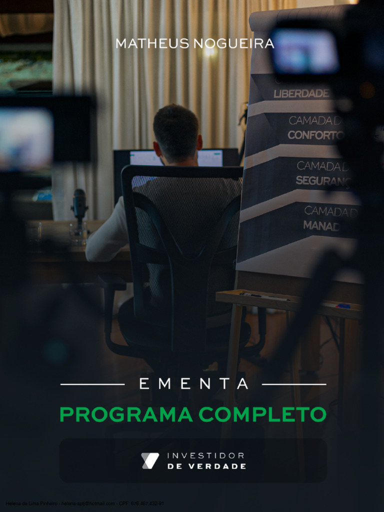 Programa Completo para Investidores | PDF | Investimentos | Renda fixa