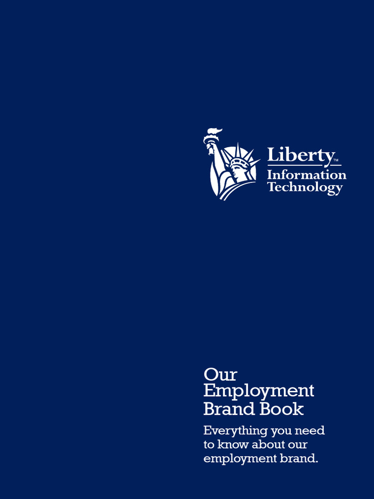Liberty Brand Book | Download Free PDF | Logos | Typefaces