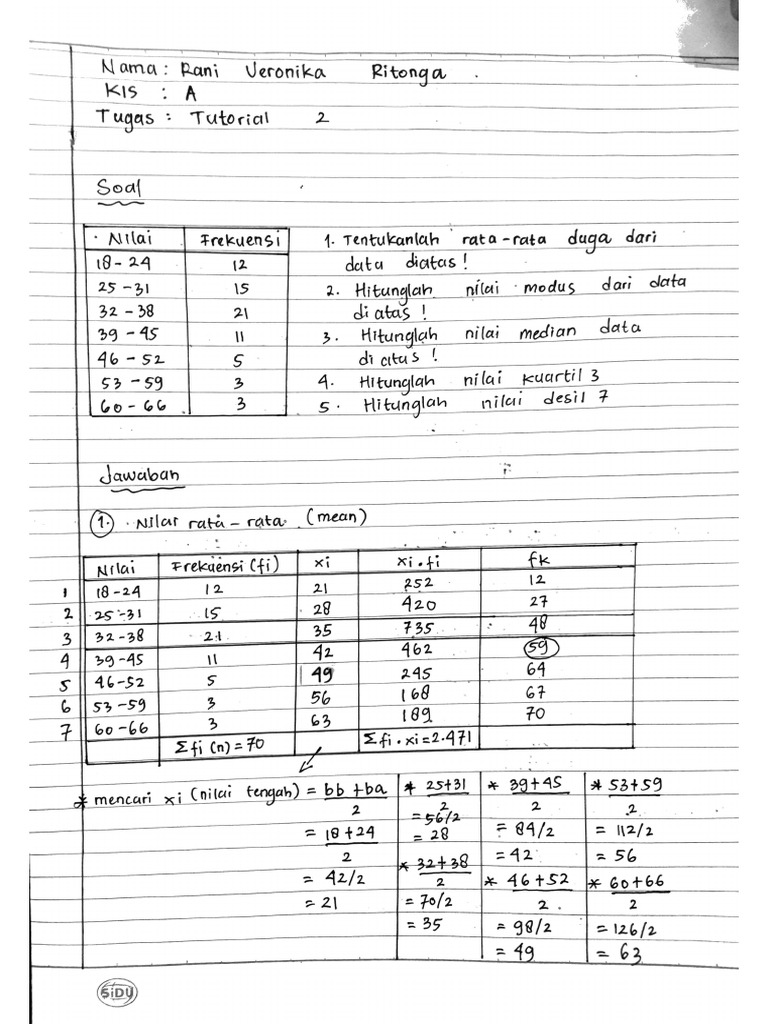 Tugas Tutorial 2 - Rani Veronika Ritonga | PDF