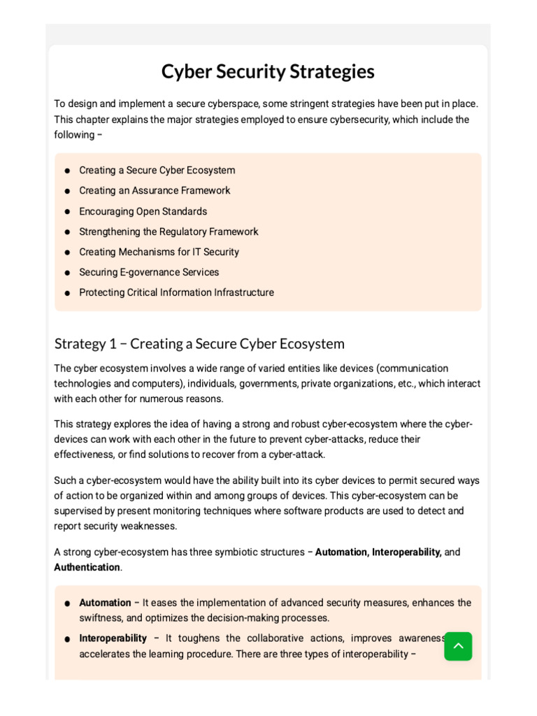 Key Cybersecurity Strategies Explained | PDF | Security | Computer Security