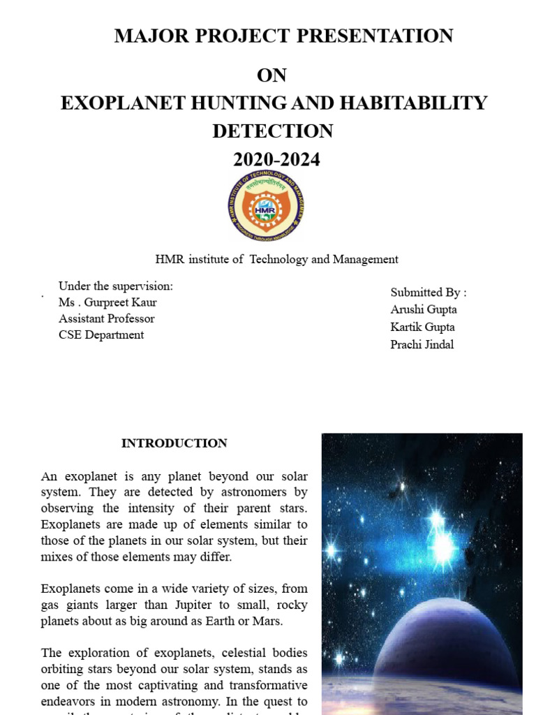 Exoplanet Hunting Insights | PDF | Exoplanet | Planetary Habitability