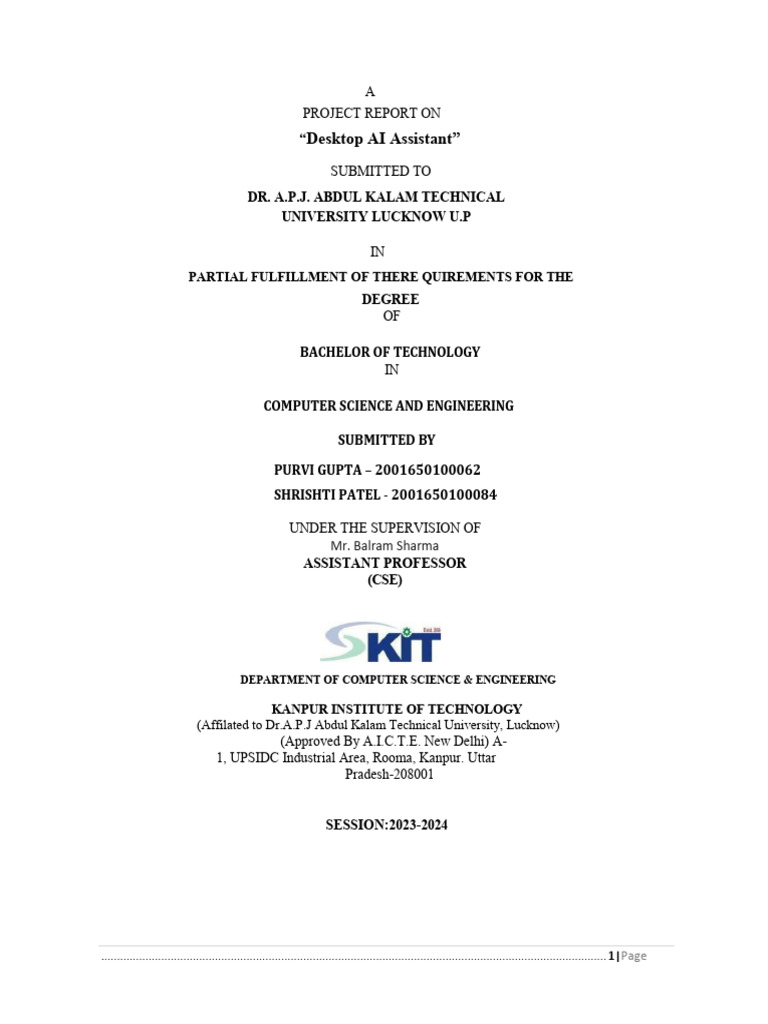 Report Final | PDF | Science