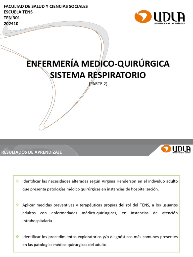 PATOLOGIAS RESPIRATORIAS | PDF | Medicina CLINICA | Enfermedades y trastornos