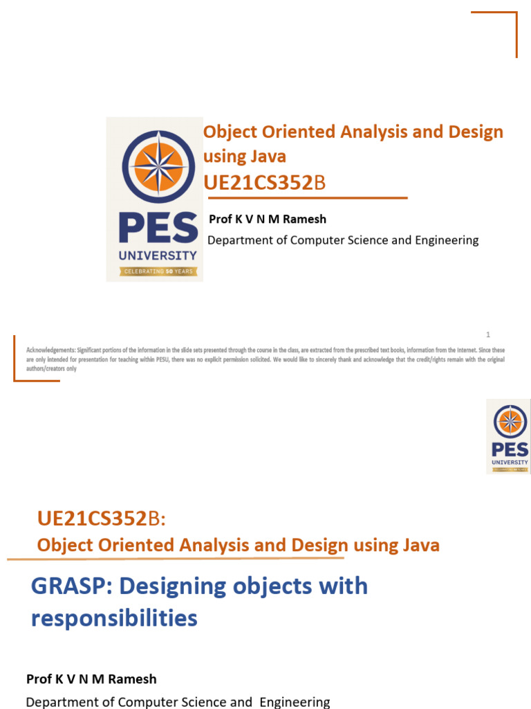 Unit 3 OOAD Combined Slides | PDF | Inheritance (Object Oriented Programming) | Object Oriented ...