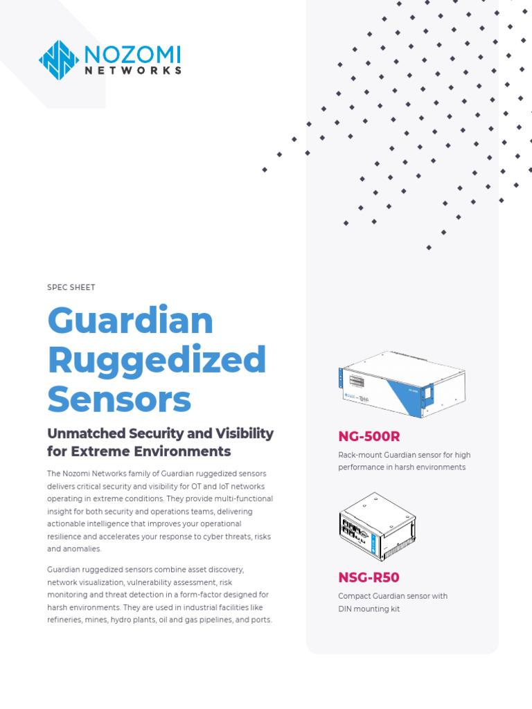 Nozomi-Networks-Guardian-Ruggedized-Sensors-Tech-Data-Sheet | Download ... Nozomi-Networks-Guardian-Ruggedized-Sensors-Tech-Data-Sheet | Download ...