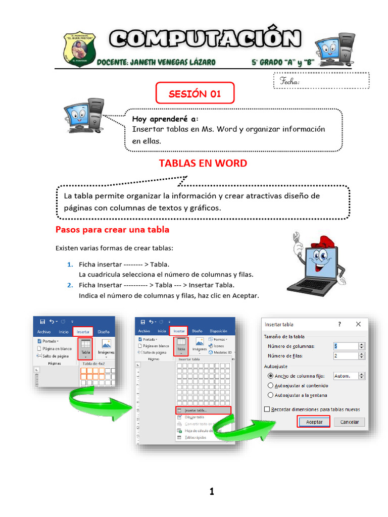 SESION 1 - 5° | PDF | Informática | Software