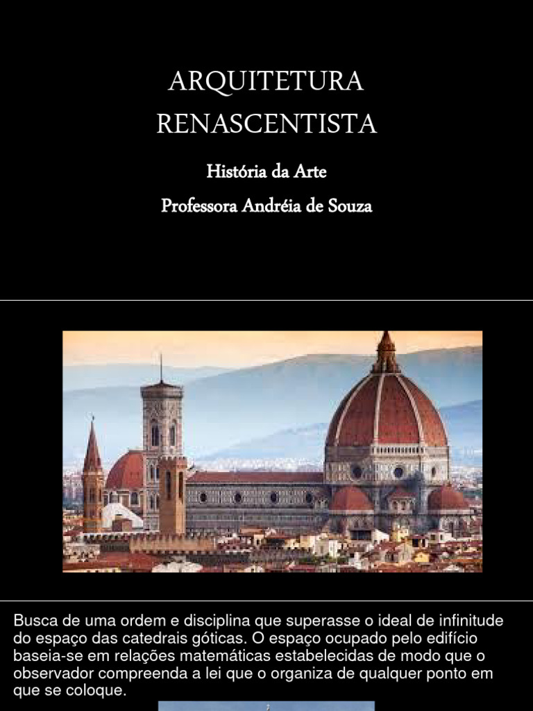Arquitetura Renascentista | PDF